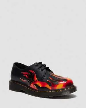 Dr. Martens 1461 Flame Leather Shoes