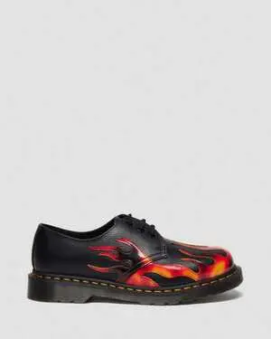 Dr. Martens 1461 Flame Leather Shoes
