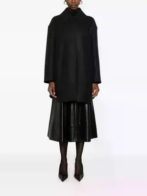 Fendi Felted-finish Coat