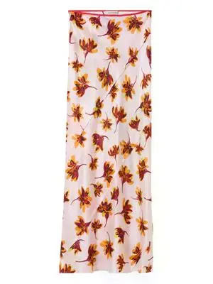 LEE MATHEWS Franz Floral-print Maxi Skirt