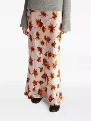 LEE MATHEWS Franz Floral-print Maxi Skirt