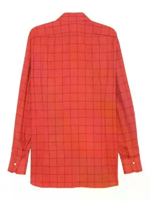 Kiton Checked Buttoned Shirt
