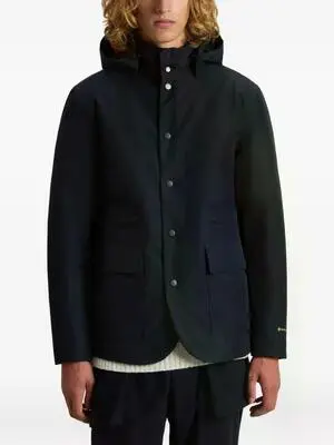 Woolrich Hooded Buttoned Jacket