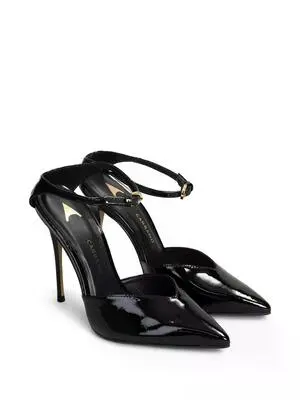 ANDREA CARRANO 115mm Leather Mules
