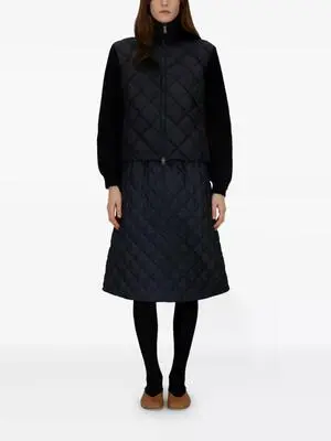 Herno Quilted Panelled Cardigan