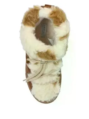 Inuikii Teddy Low Shearling-trimmed Snow Boots