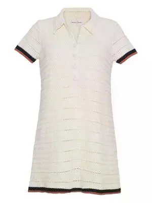 Cara Cara Lydia Crochet Polo Dress