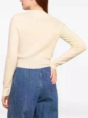 Cara Cara Ellery Floral-button Cardigan - Neutrals