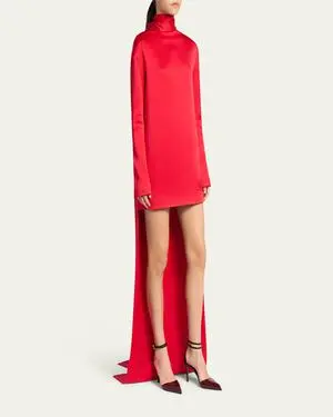 TOM FORD Python-effect Stiletto T-strap Pumps