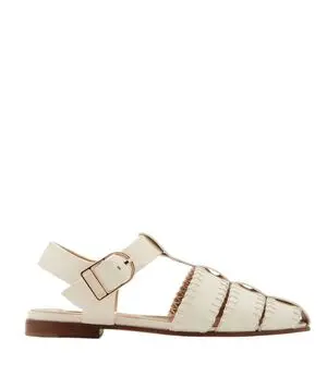 Women's Cream Sandals