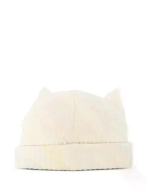 CHARLES JEFFREY LOVERBOY Ears Beanie - White