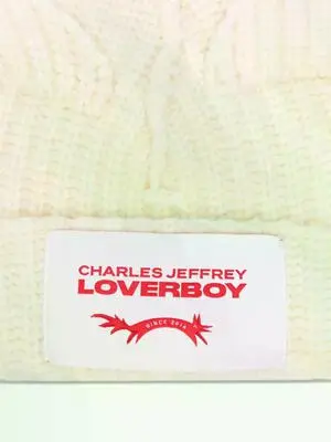 CHARLES JEFFREY LOVERBOY Ears Beanie - White
