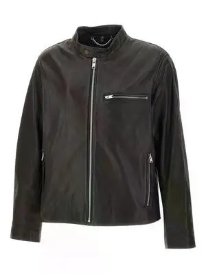 Belstaff Leather Zip-up Jacket