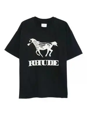 Rhude Dinero T-shirt - Black