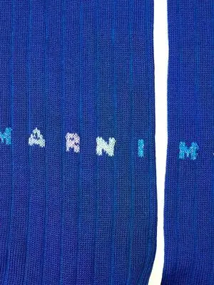 Marni Logo-embroidered Mid-calf Socks