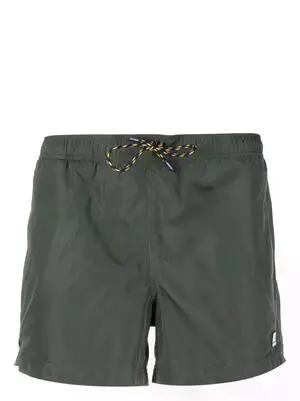 K-WAY Logo-patch Swim Shorts