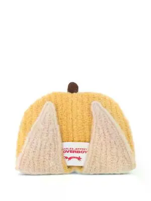 CHARLES JEFFREY LOVERBOY Chunky Beanie - Yellow