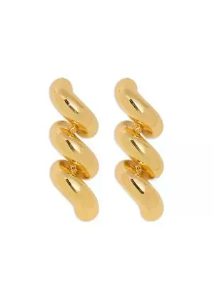 Eddie Borgo Rope Drop Earring - Gold
