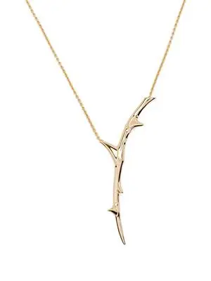 SHAUN LEANE Rose Thorn Single Drop Necklace