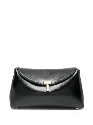 TOTEME Leather Clutch - Black