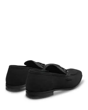 STUART WEITZMAN Simon Twistbit Loafers - Black