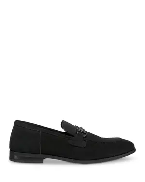 STUART WEITZMAN Simon Twistbit Loafers - Black