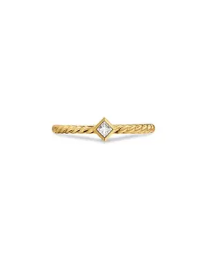 David Yurman Petite Modern Renaissance Stack Ring - Gold