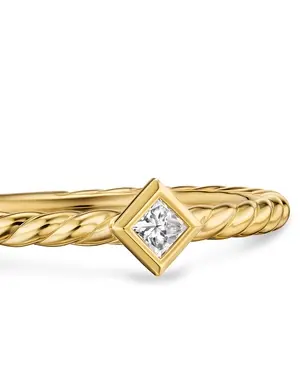 David Yurman Petite Modern Renaissance Stack Ring - Gold