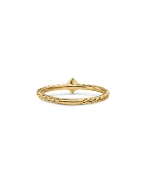 David Yurman Petite Modern Renaissance Stack Ring - Gold