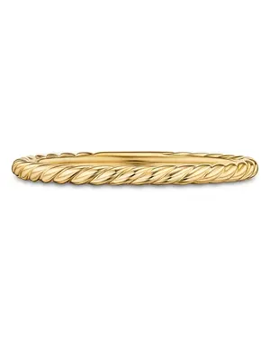 David Yurman Petite Modern Renaissance Band Ring - Gold