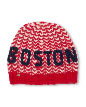 Lele Sadoughi Boston Wool Beanie - Red