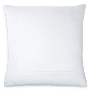 Frette Bright Dots Embroidery Euro Sham Exclusive - Milk/milk