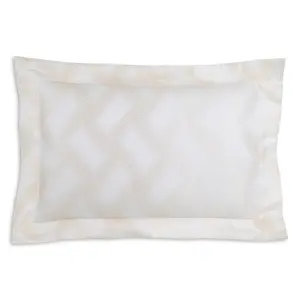 Frette Luxury Bright Dots Jacquard Standard Sham Exclusive - Milk/gold