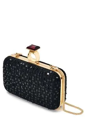 Sachin & Babi Sequin Clutch