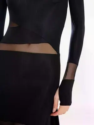 AMIR SLAMA X Astrid Sheer-panel Maxi Dress
