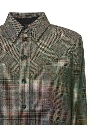 Pinko Plaid Buttoned Shirt