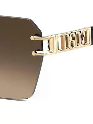 Dsquared2 Geometric Sunglasses - Black