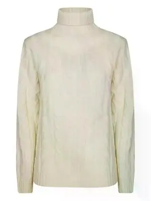 DANIELE FIESOLI Cable-knit Roll-neck Sweater