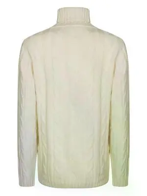 DANIELE FIESOLI Cable-knit Roll-neck Sweater