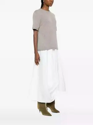 Soft Goat Oversized Knit T-shirt