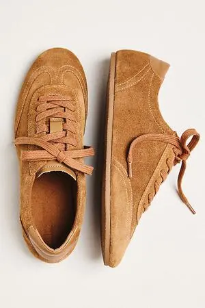 Women's Low-Profile Suede Sneakers