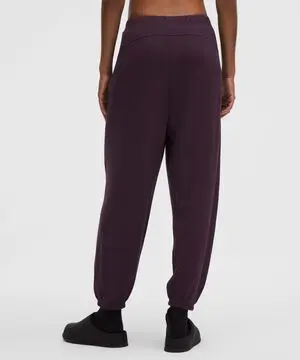 Lululemon Becalm Oversized Mid-rise Pant - Black Plum