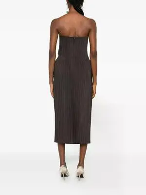 Magda Butrym Striped Mini Dress