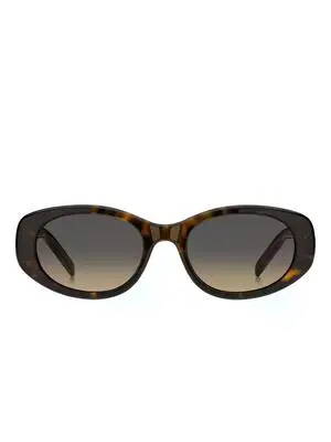BOSS Logo-detail Sunglasses - Brown