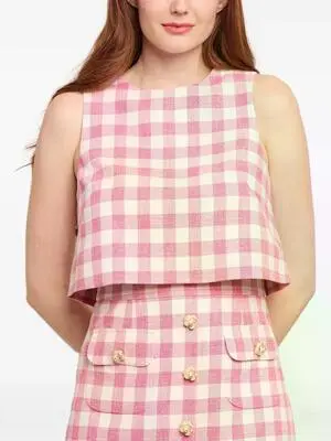 Cara Cara Gingham Sleeveless Top