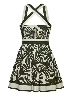 Cara Cara Geometric Print Mini Dress