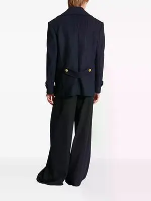 Balmain Pinstripe Double-breasted Jacket