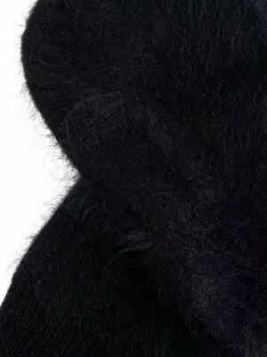 LISA YANG Cashmere Driving Gloves - Black