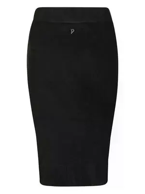 DONDUP Logo-plaque Midi Skirt