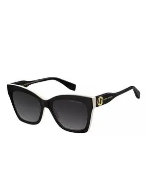 Marc Jacobs Logo-plaque Square-frame Sunglasses